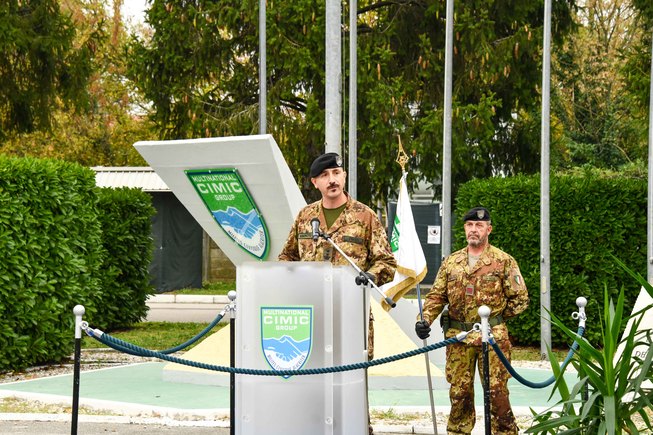 Change of Command Ceremony of the CIMIC Battalion at the Multinational ...